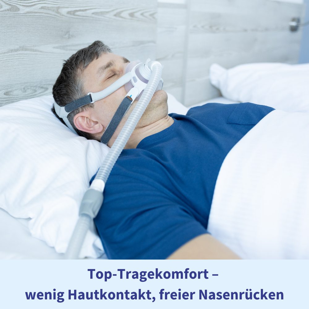 ResMed AirFit F40: Leichte, leise Full Face CPAP-Maske